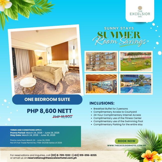 Function Room For Rent Manila | The Excelsior Hotel