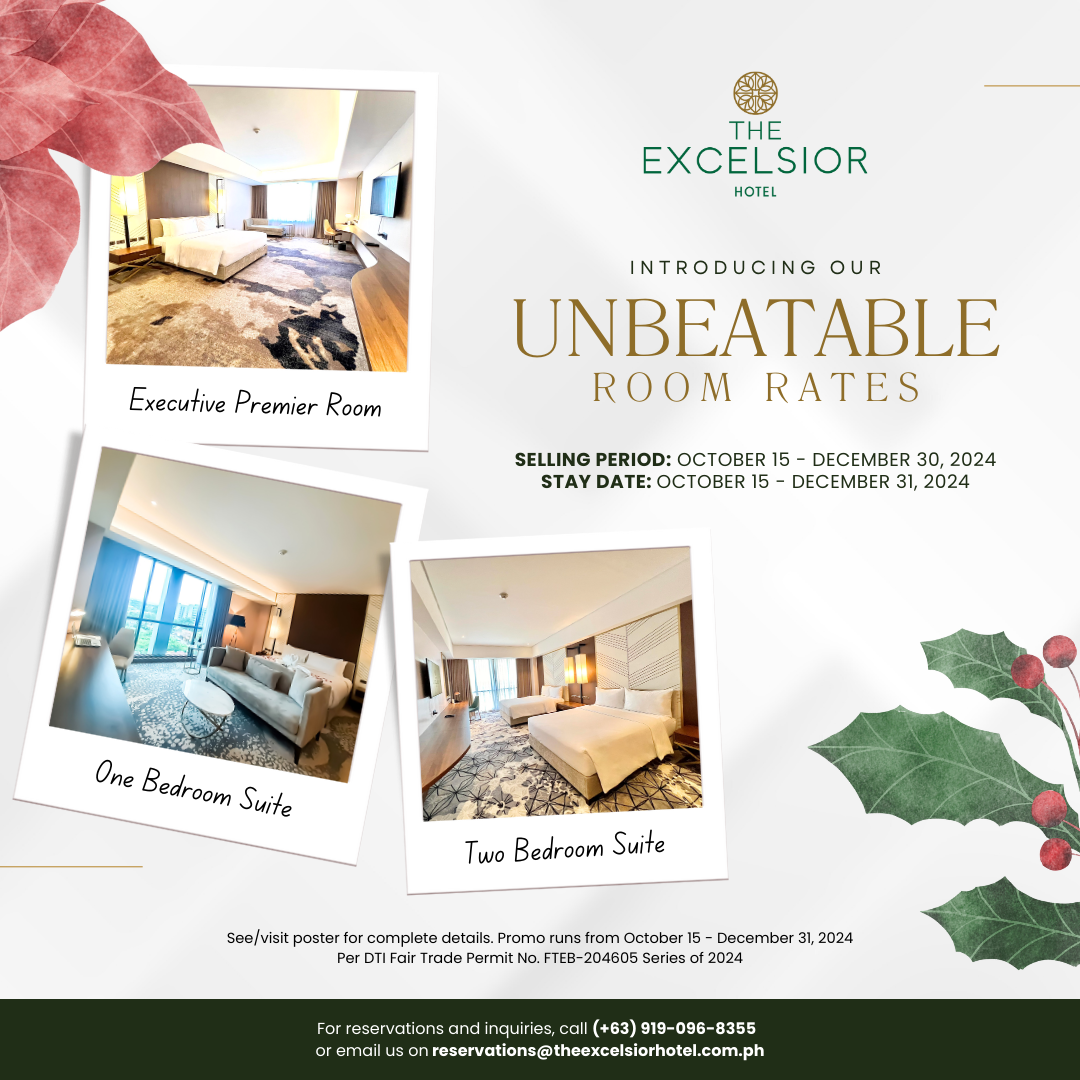 Deluxe Double Room | The Excelsior Hotel